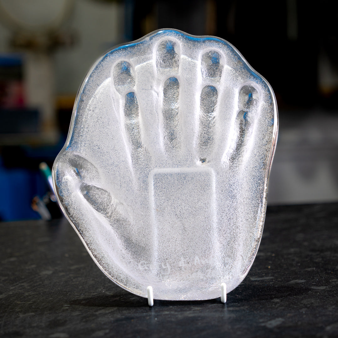 Hand & Paw Casting | Glass Hand & Paw Impressions