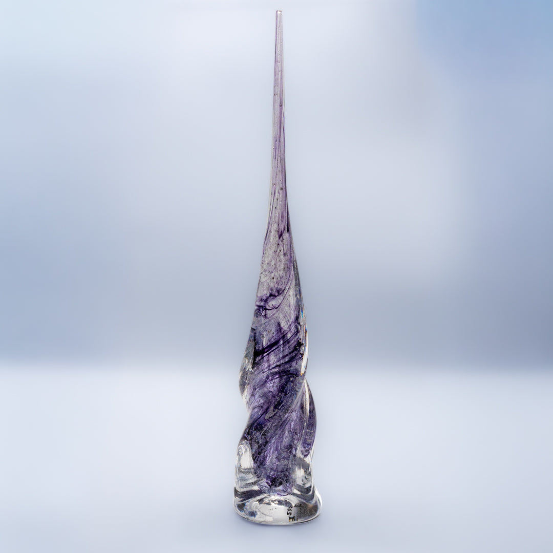 Ashes Keepsake - Glass Vortex Sculpture